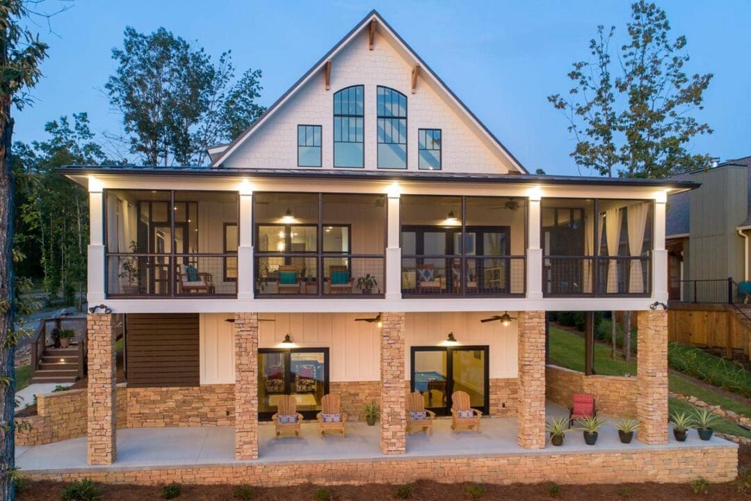 Exclusive 4-Bedroom 2-Story Vacation Home with 3-Sided Wraparound Porch ...