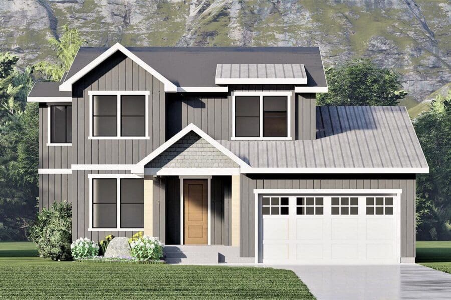 6-Bedroom 2-Story Home Plan With 2-Story Great Room and Bonus Basement ...