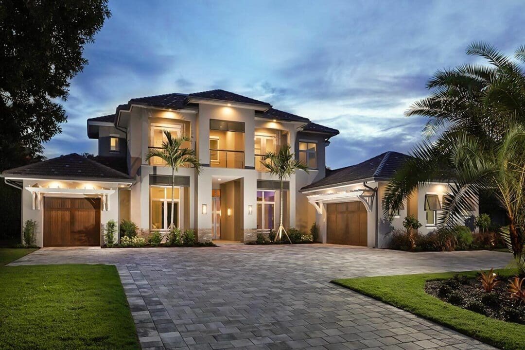 2-Story 4-Bedroom Florida House with Spectacular Balconies and Rec Room ...