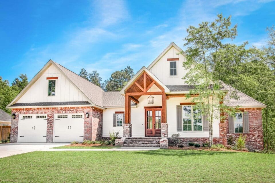 5-Bedroom 2-Story Flexible Country Farmhouse with Bonus Over Garage ...