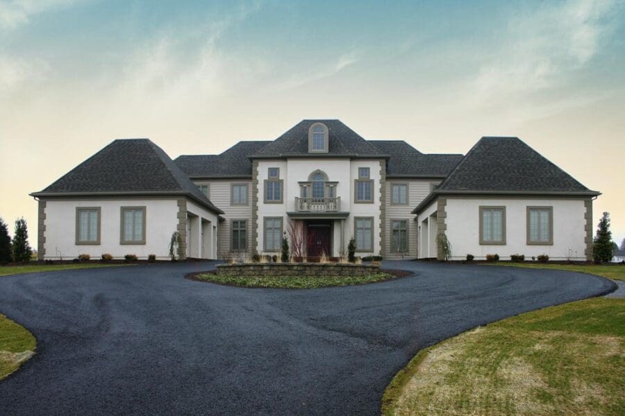 4-Bedroom Three-Story Home with Library Hall and Built-Ins (Floor Plan)