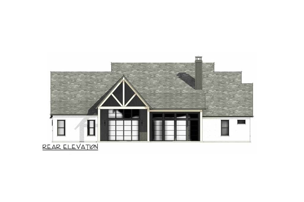 4-Bedroom Single-Story Transitional Home with Bonus Room and Side-Entry ...